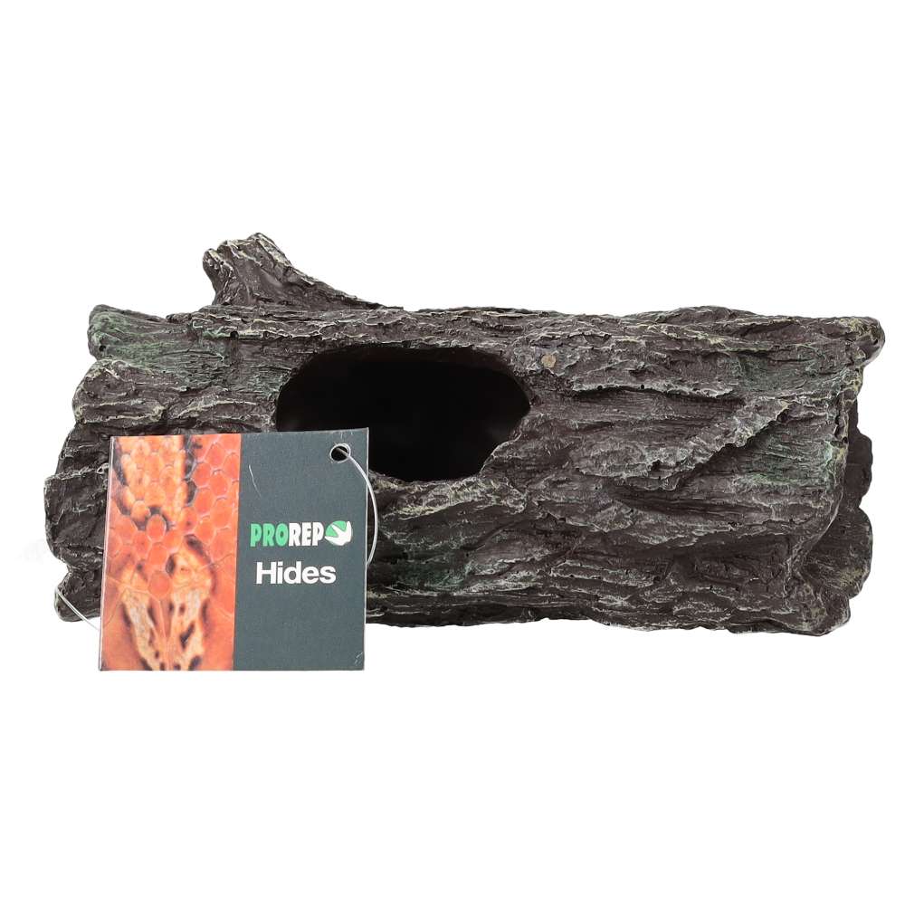 Pro Rep Dark Wood Log Hide (14.5 x 7 x 7cm) | Free UK Delivery| Order ...