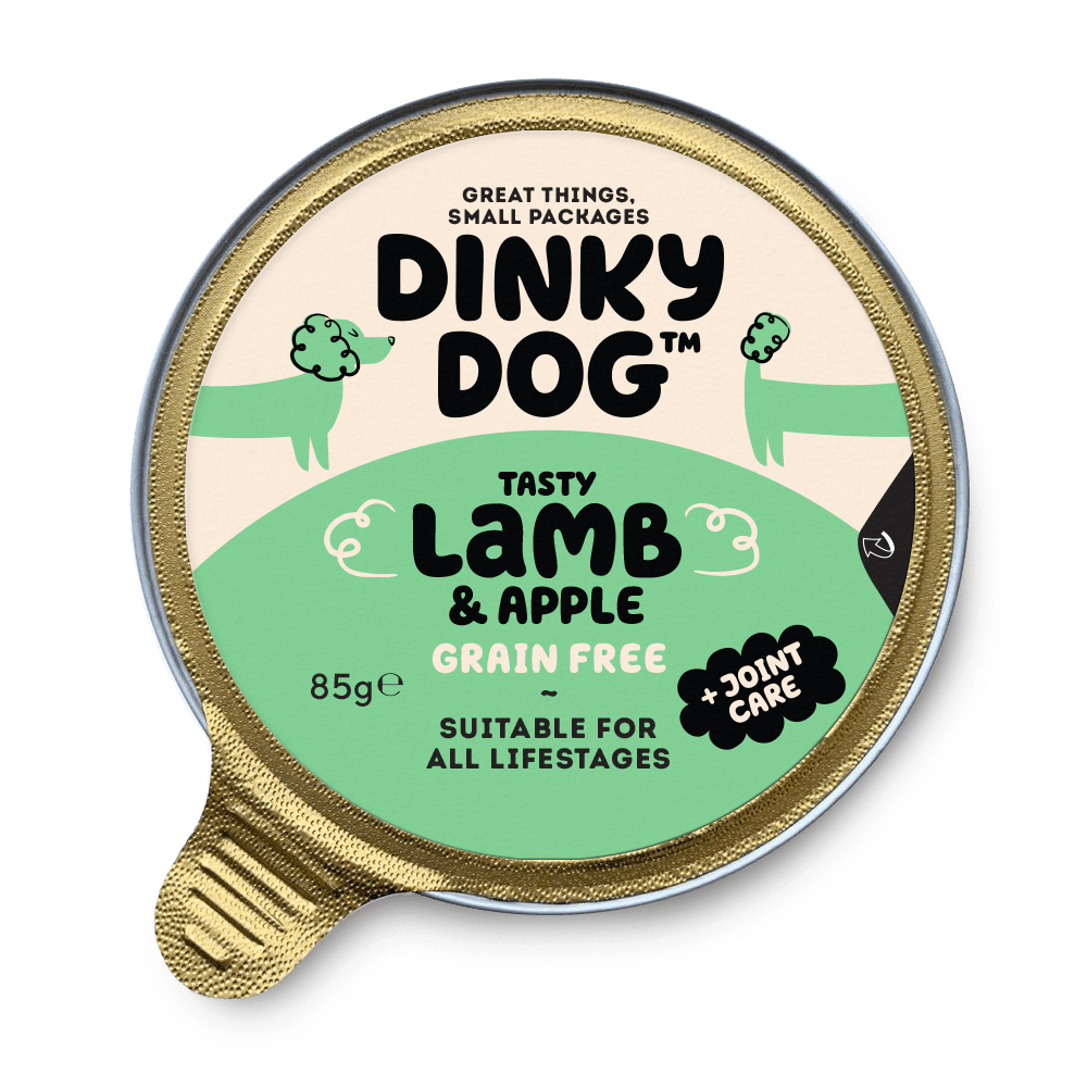 Dinky Dog Lamb & Apple 85g | Complete Small Breed Dog Food | Delicious ...