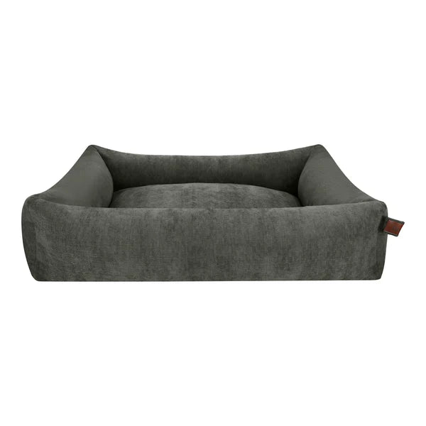 Fantail Mellow Snooze Smoke Grey Basket Dog Bed – A Coombs Pet Centre
