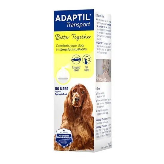 Adaptil Transport Spray 60ml – A Coombs Pet Centre