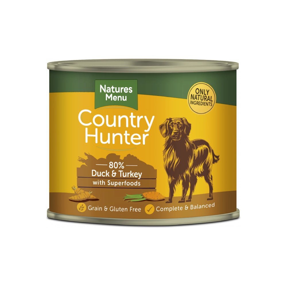 Country Hunter Duck and Turkey Dog Cans 600g – A Coombs Pet Centre