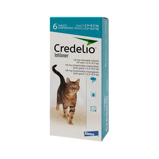 Credelio Chewable Tablets for Cats 48mg – A Coombs Pet Centre