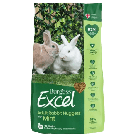 Excel Adult Rabbit Nuggets with Mint – A Coombs Pet Centre