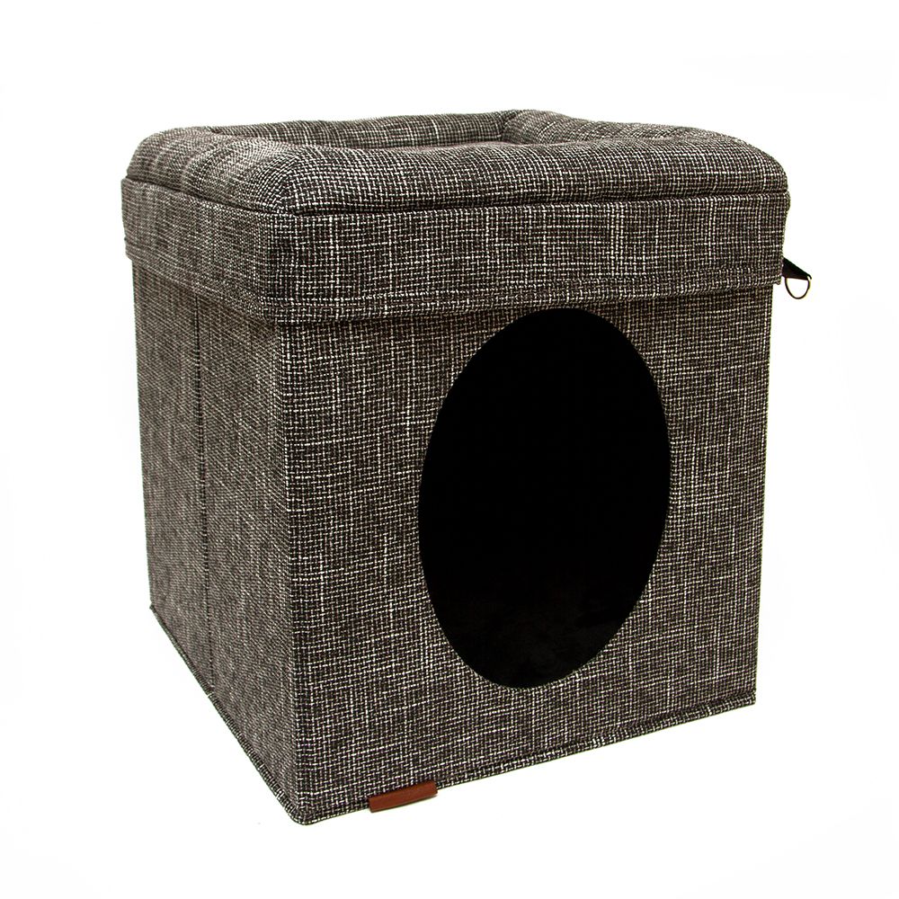 Great & Small Snuggle & Snooze Luxury Cat Cube Hideaway – A Coombs Pet ...