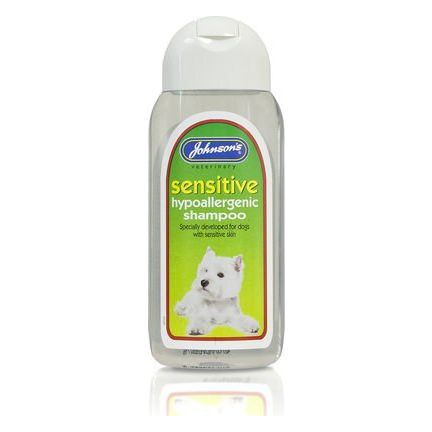 Johnsons Sensitive Hypoallergenic Shampoo 200ml – A Coombs Pet Centre