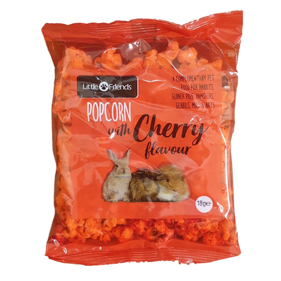 Little Friends Cherry Popcorn 18g – A Coombs Pet Centre