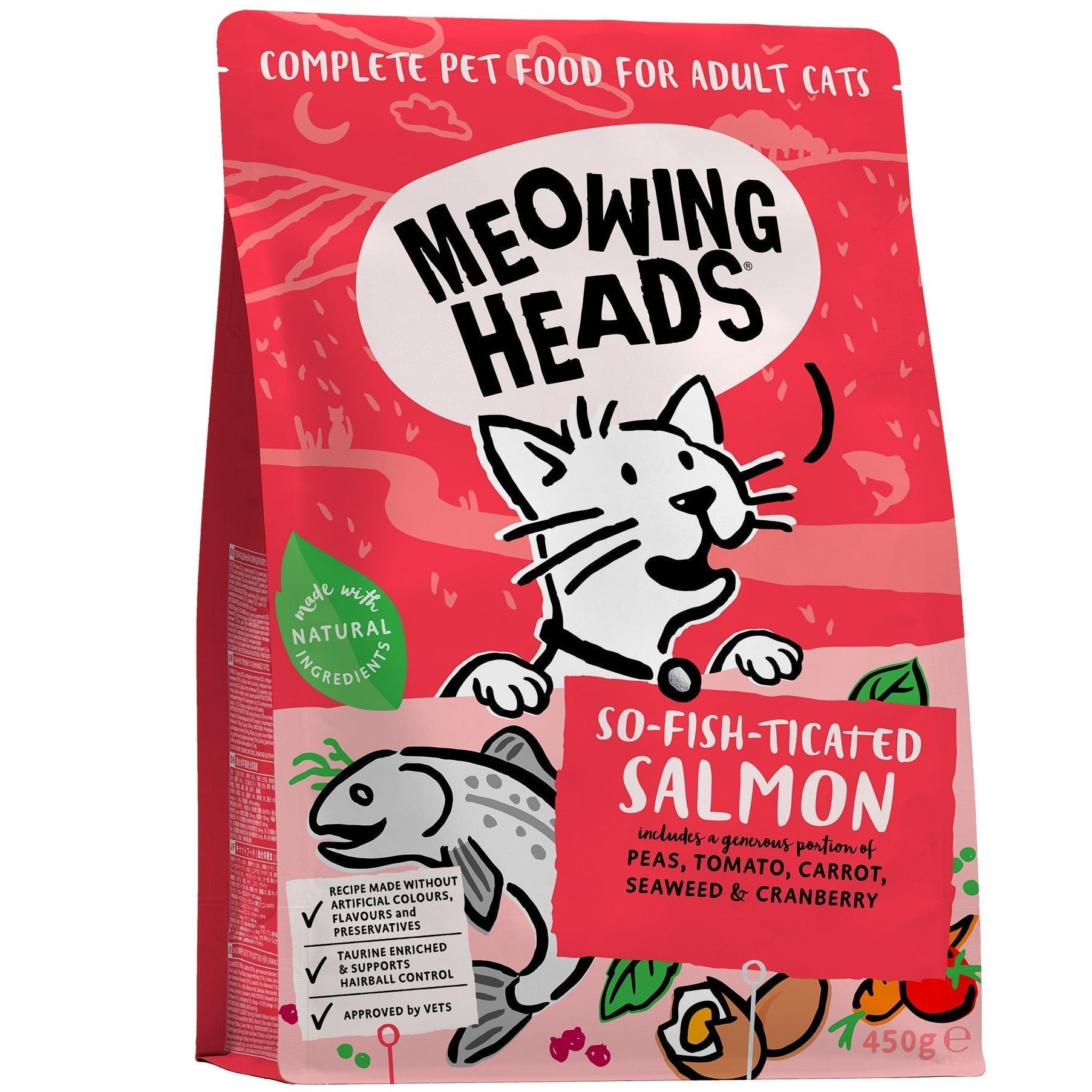 Meowing Heads So-fish-ticated Salmon – A Coombs Pet Centre