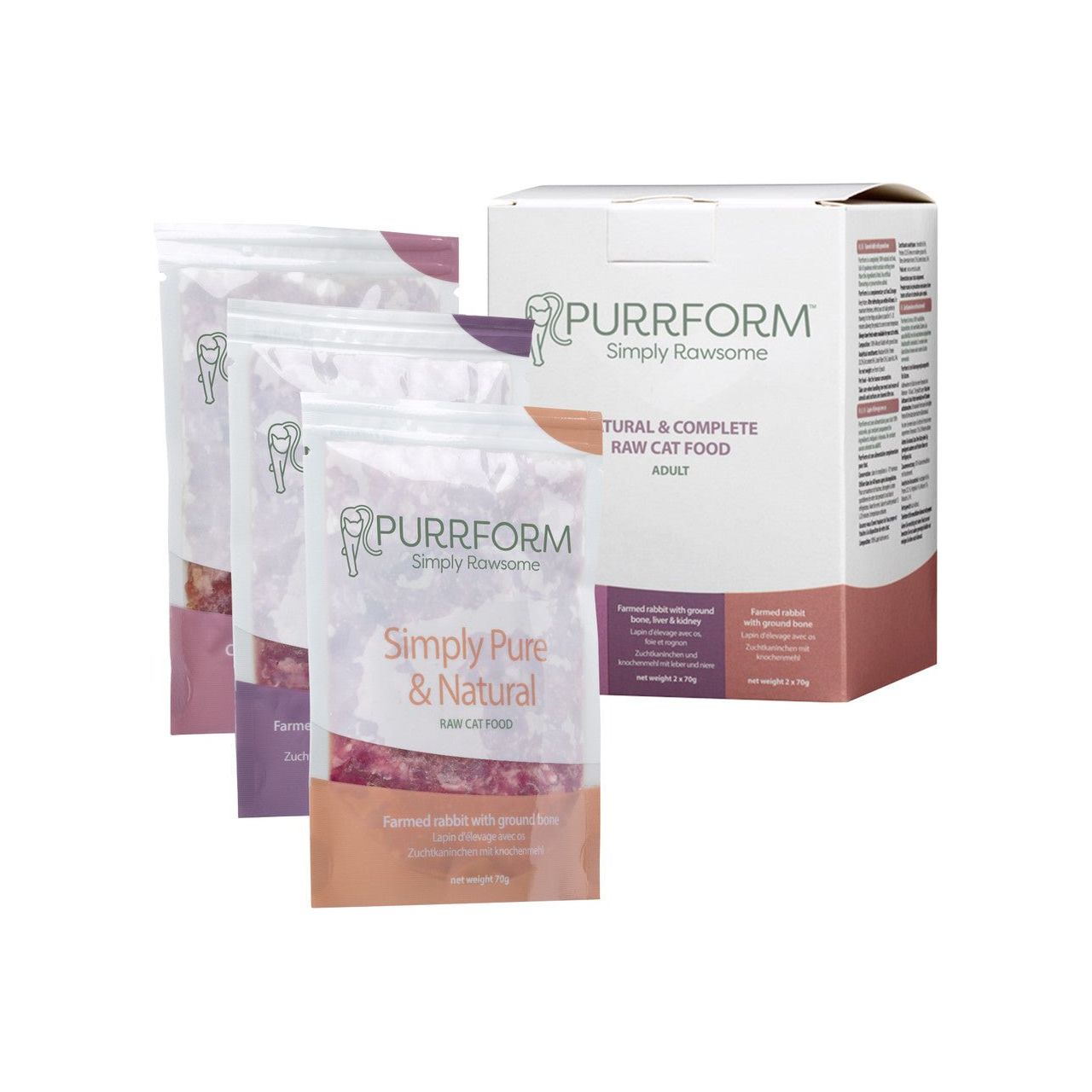 Purrform Mixed Box 001 Frozen Cat Food – A Coombs Pet Centre