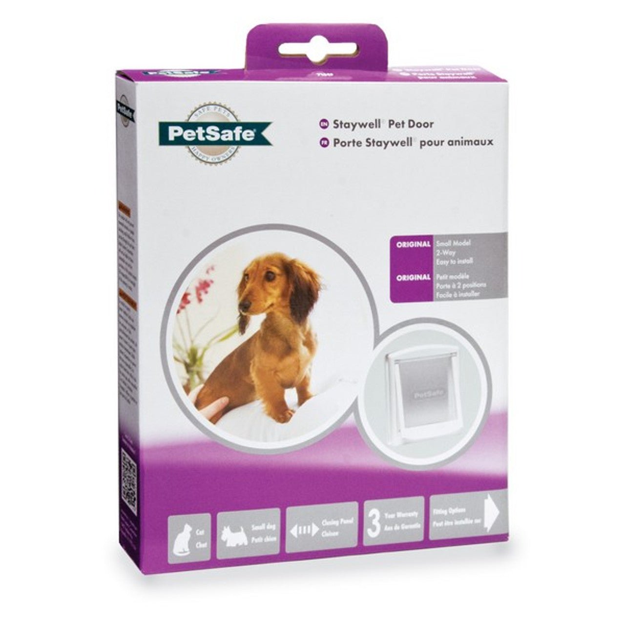 Staywell Cat Door and Lock 715 in White – A Coombs Pet Centre