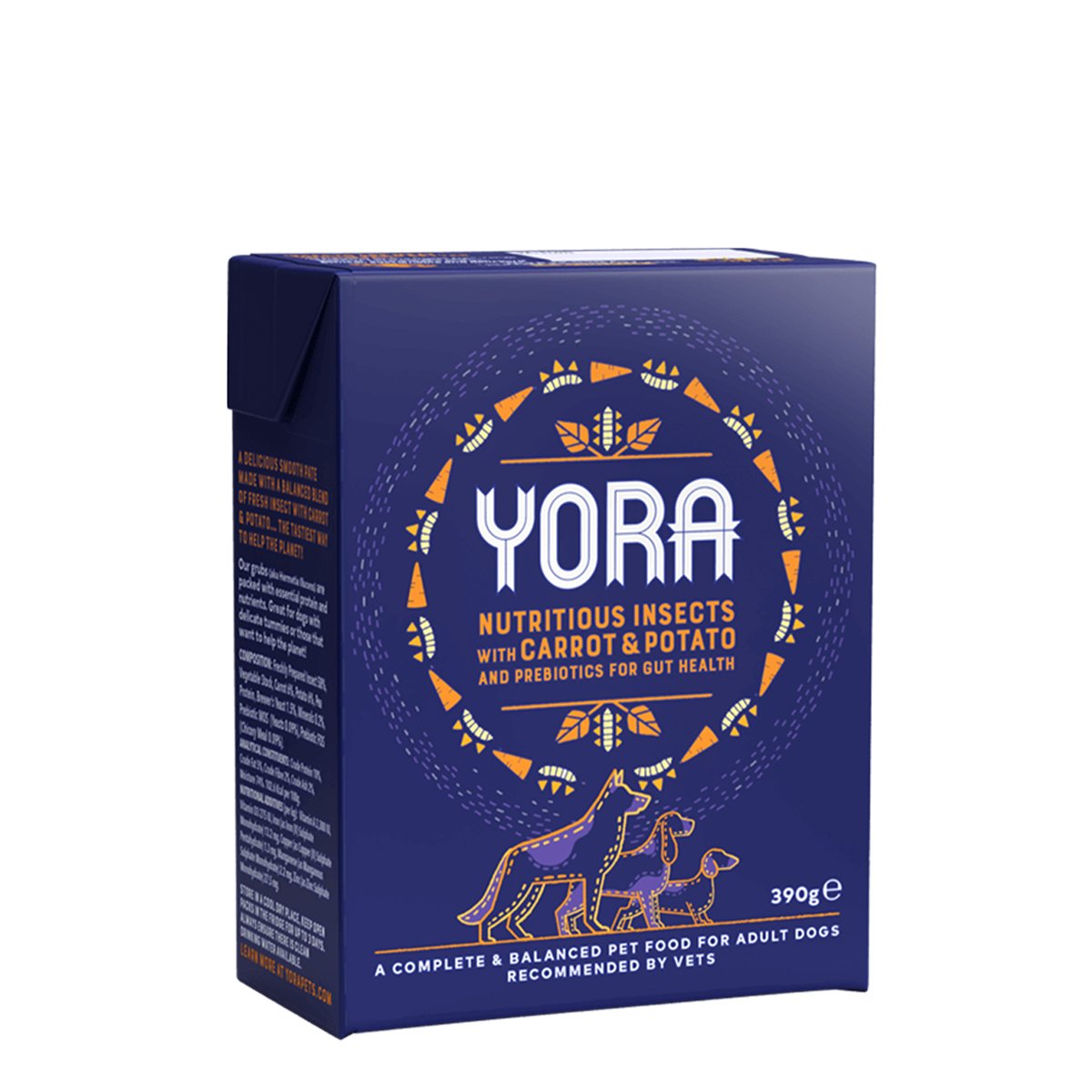 Yora Insect Protein Pâté Carrot & Potato – 390g Wet Dog Food – A Coombs ...